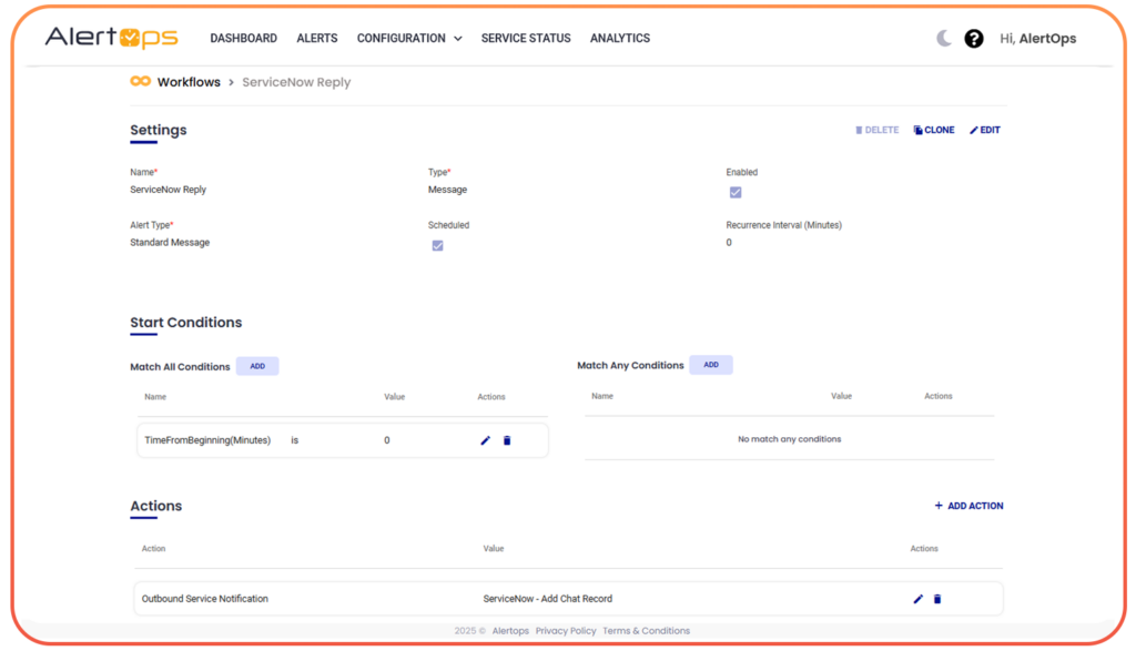 AlertOps for ServiceNow: Streamlined Incident Management
