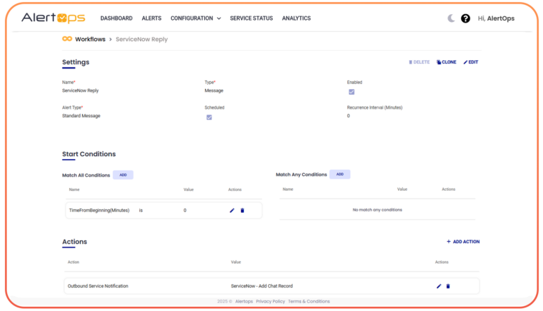 AlertOps for ServiceNow: Streamlined Incident Management